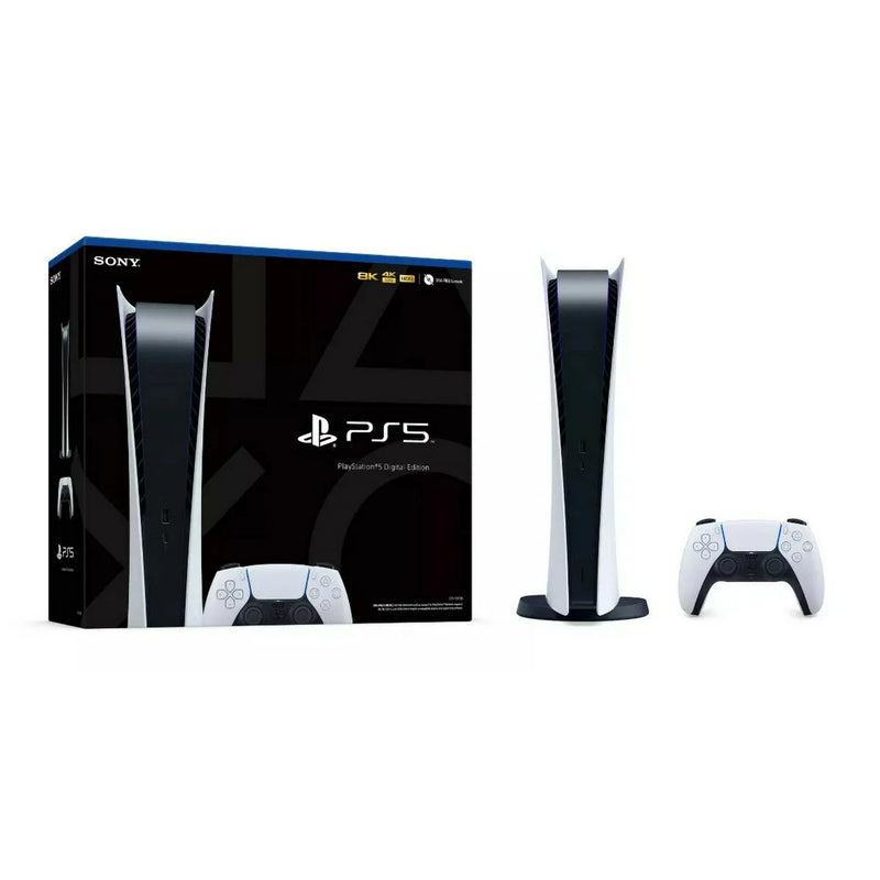 Sony PlayStation 5 Slim Digital Edition - 4K Gaming Console with Dual ...